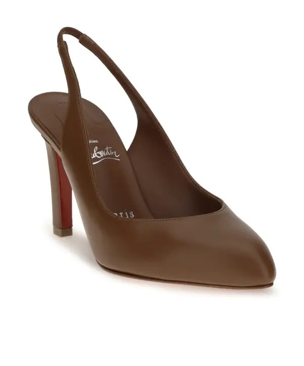 CHRISTIAN LOUBOUTIN Slingback Pointed Toe High Heel Pumps