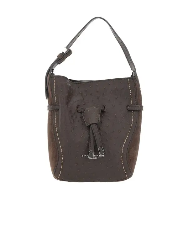 GIANNI CHIARINI Sienna Ostrich-effect Tote Bag