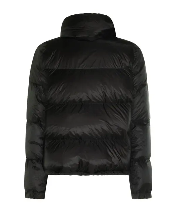 Sacai Long-sleeved Down Jacket With Stand-up Collar