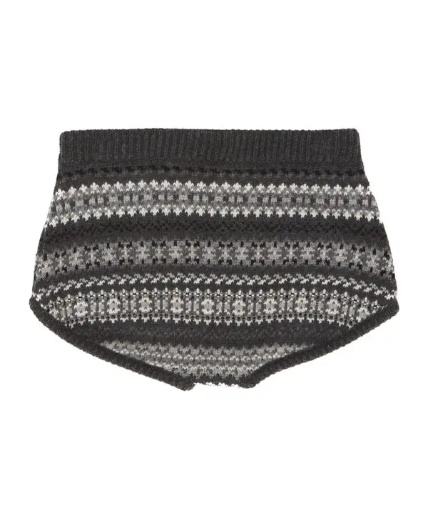 Magda Butrym Jacquard Knitted Shorts