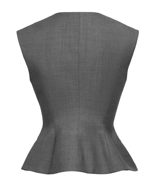 Magda Butrym Tailored Flared Vest