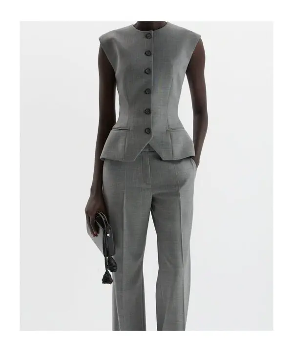 Magda Butrym Tailored Flared Vest
