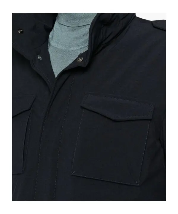 Herno Multi-pocket Belted Jacket