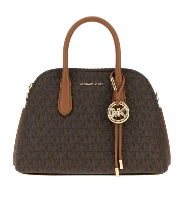 Michael Kors Printed Shoulder Bag - Brown