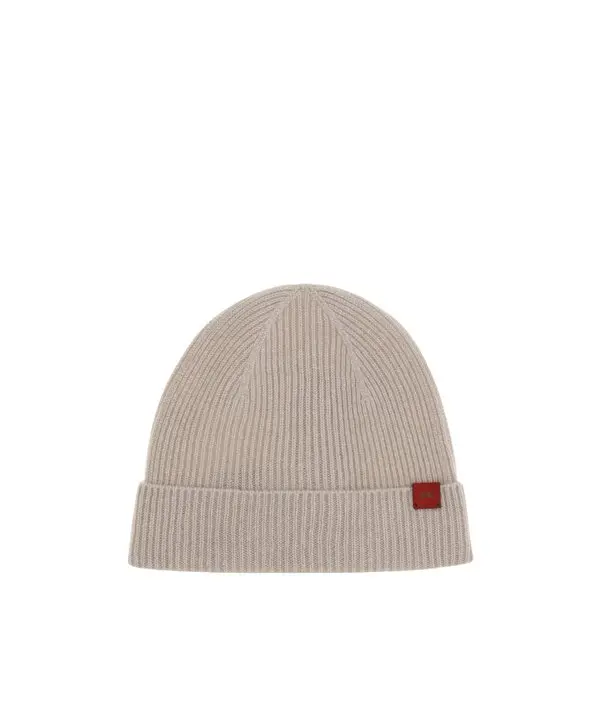 Kiton Ribbed-knit Beanie Hat