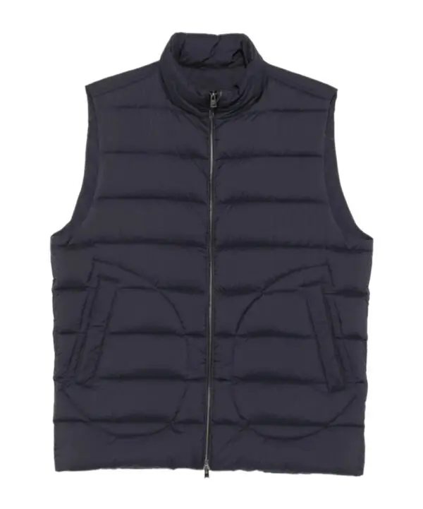 Herno Quilted Padded Gilet - Black