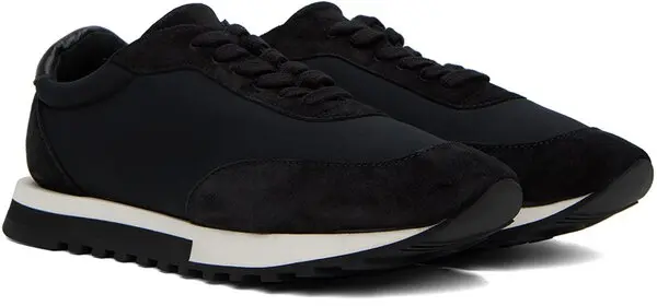 THE ROW Round-toe Lace-up Sneakers