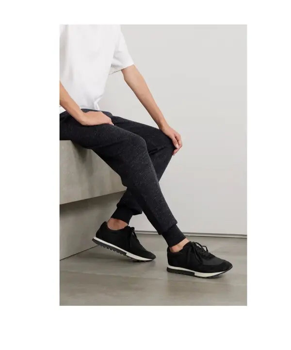THE ROW Round-toe Lace-up Sneakers