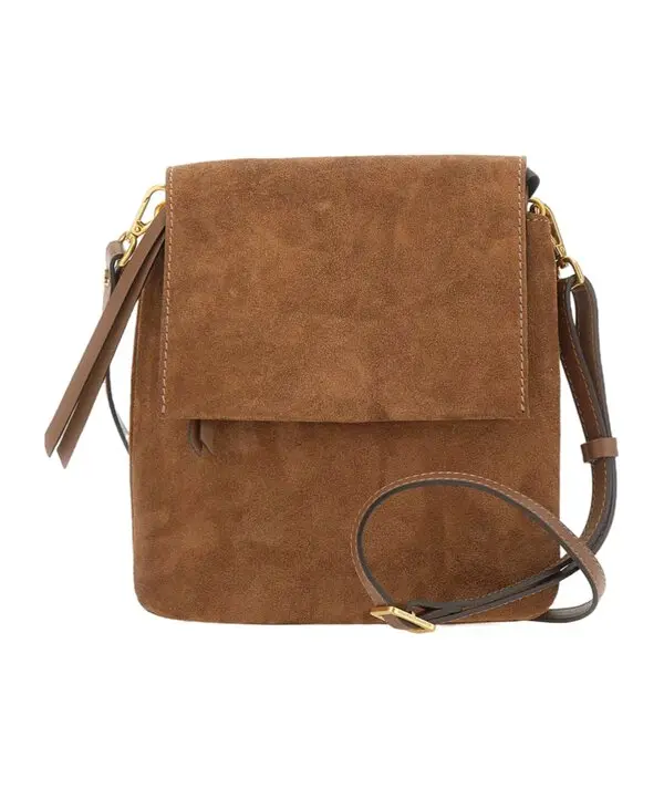 GIANNI CHIARINI Three Suede Shoulder Bag