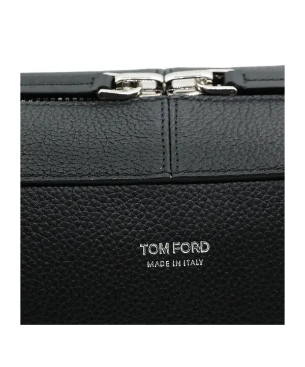 TOM FORD Grained Leather Tote Bag