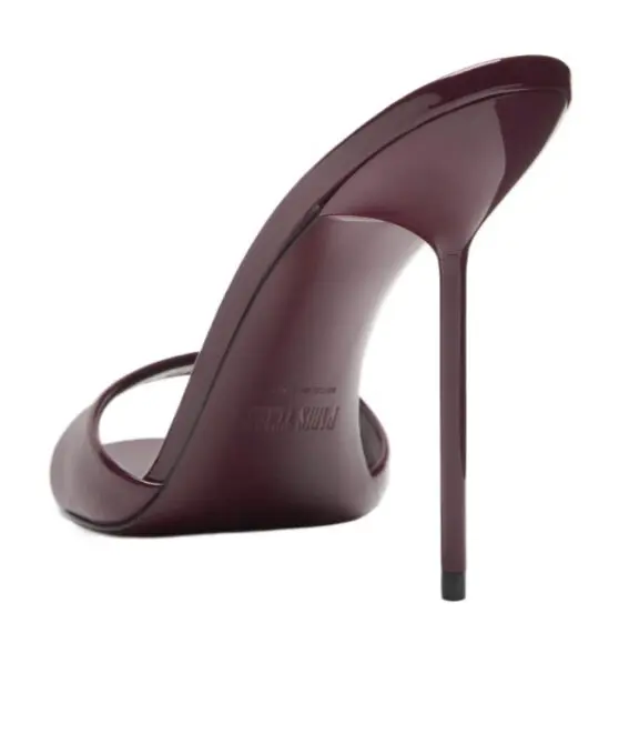 Paris Texas Patent Leather Mule