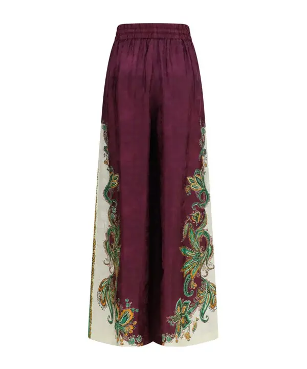 ALEMAIS Ruthie Paisley-print Trousers