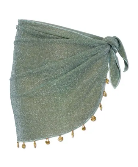 Oseree Tie-waist Skirt - Green