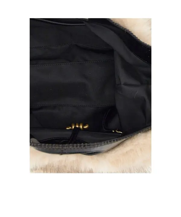 GIANNI CHIARINI Faux-fur Tote Bag