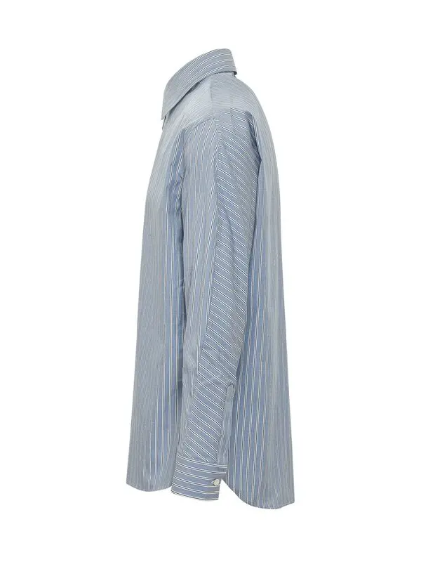 Givenchy Couture Seam Striped Overshirt
