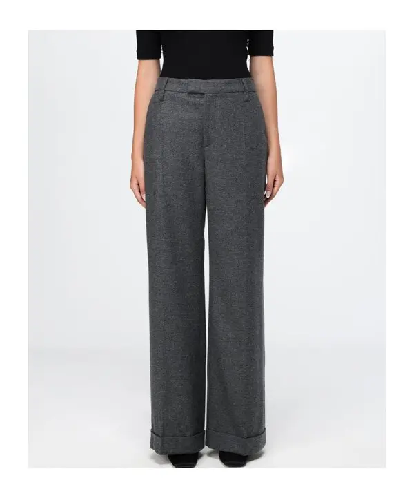 Brunello Cucinelli Pleated Trousers With Cuffed Hem