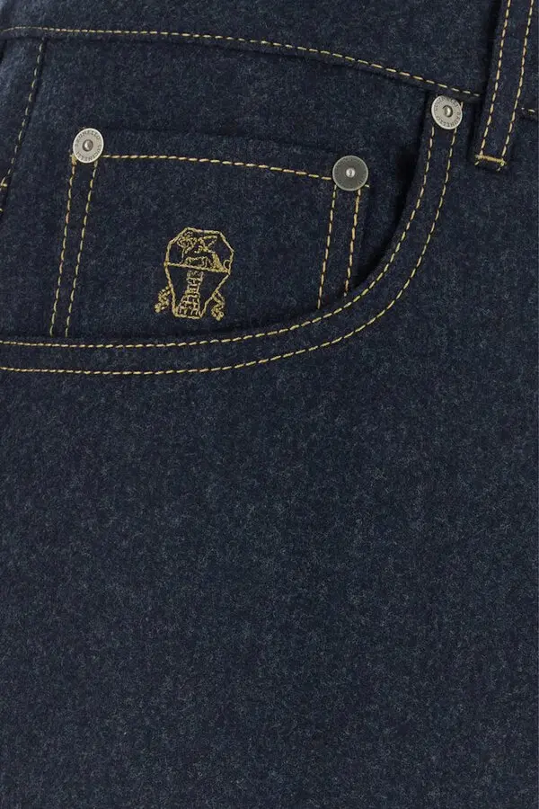 Brunello Cucinelli Casual Pants With Belt Loops