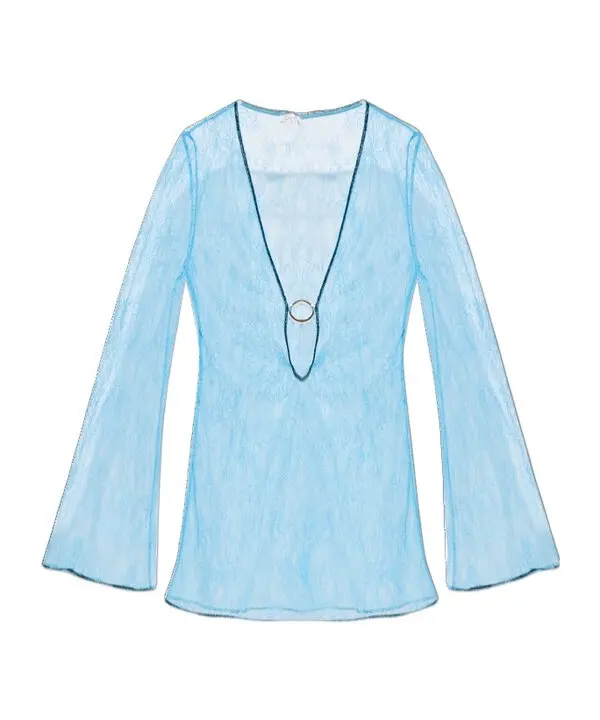 Oseree V-neck Dress