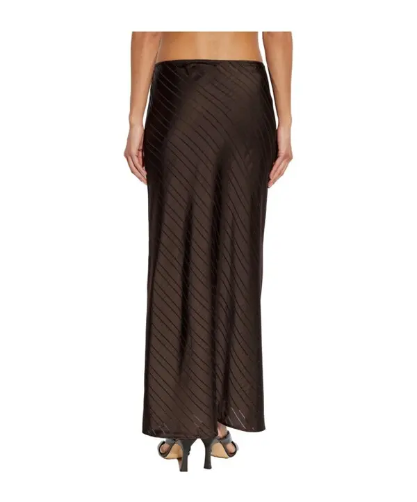 SAMSOE SAMSOE Striped Midi Skirt