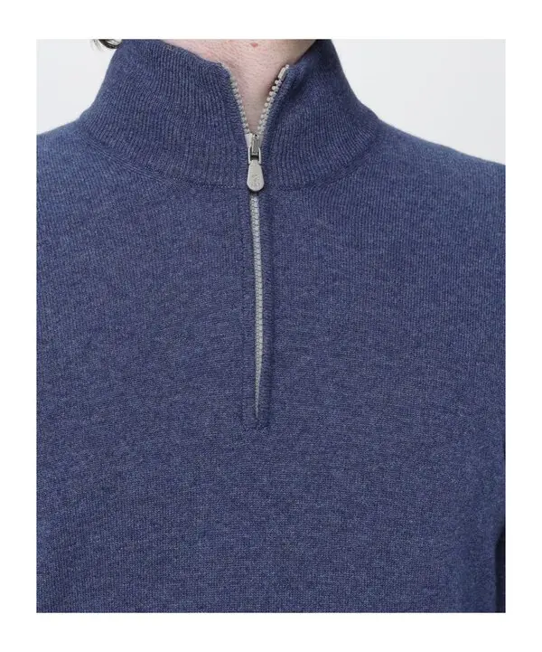 Brunello Cucinelli Half-zip Cashmere Sweater - No