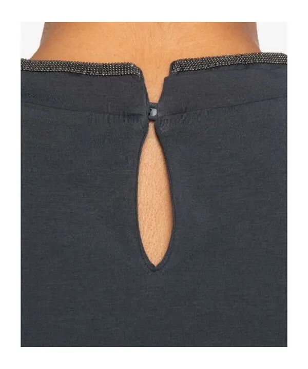 Brunello Cucinelli Monili-trim T-shirt