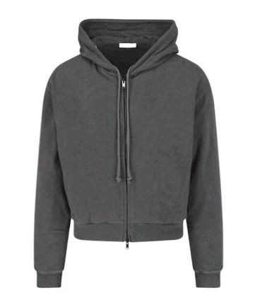 THE ROW Zip-up Drawstring Hoodie - No