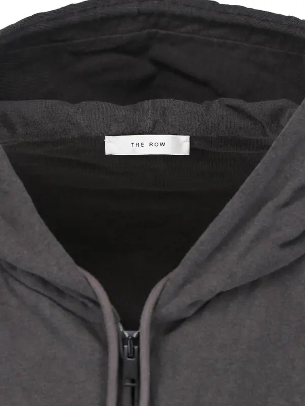 THE ROW Zip-up Drawstring Hoodie
