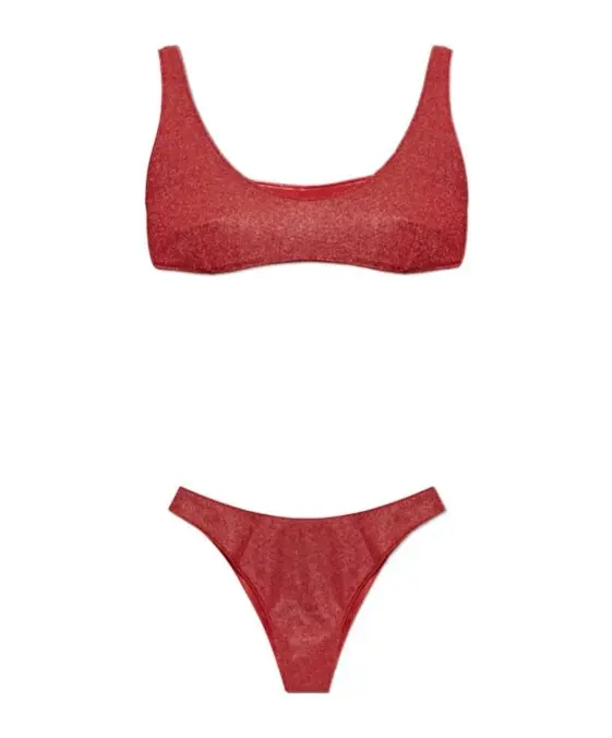 Oseree Wide-strap Bikini Two-piece Set