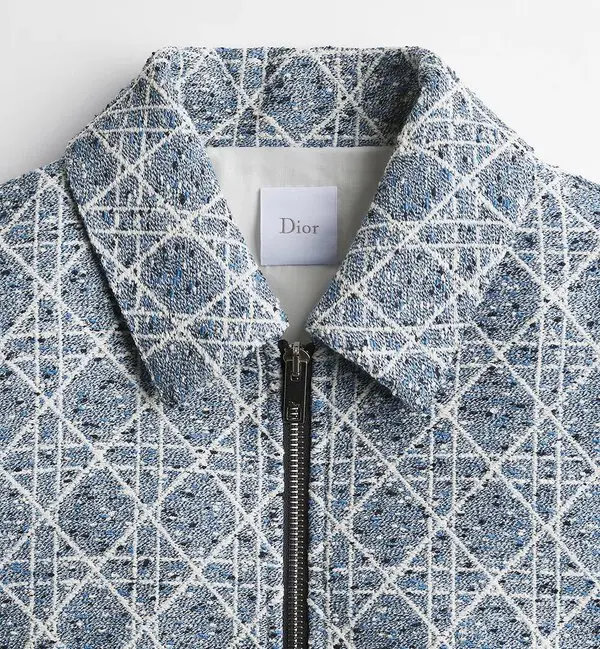 Dior Zipped Macrocannage Jacket