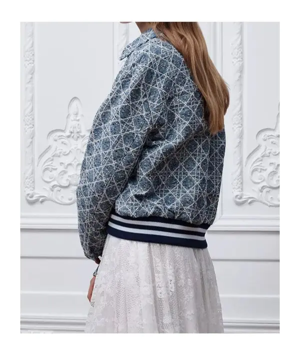 Dior Zipped Macrocannage Jacket