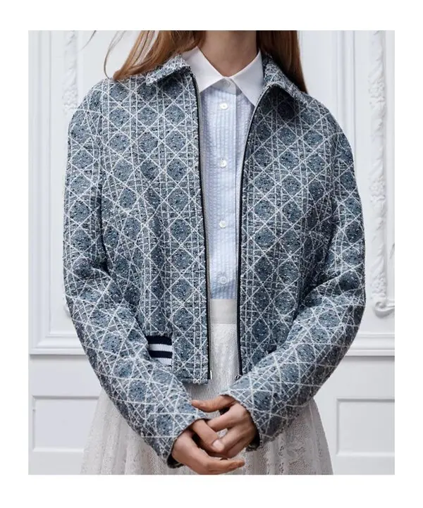 Dior Zipped Macrocannage Jacket