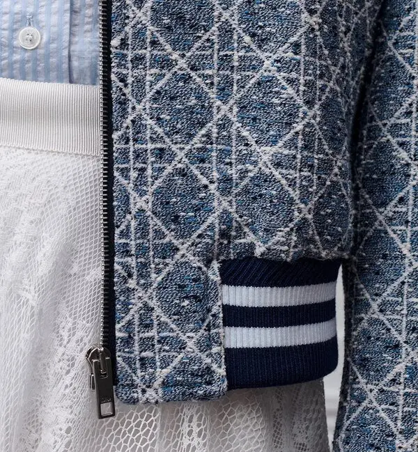 Dior Zipped Macrocannage Jacket