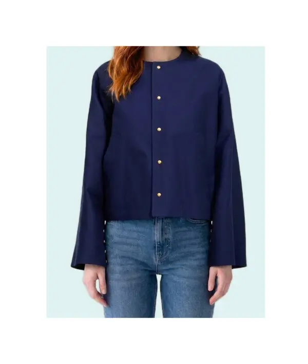 Celine Cotton Gabardine Cardigan Jacket
