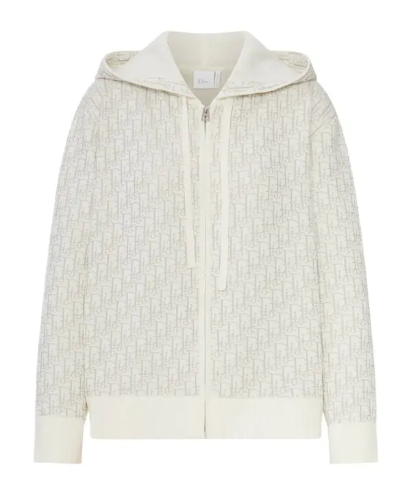 Dior Monogrammed Hooded Sweatshirt