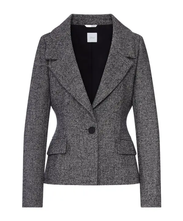 Dior Collared Long-sleeved Casual Jacket