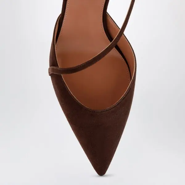 AQUAZZURA Dynasty Suede Pumps
