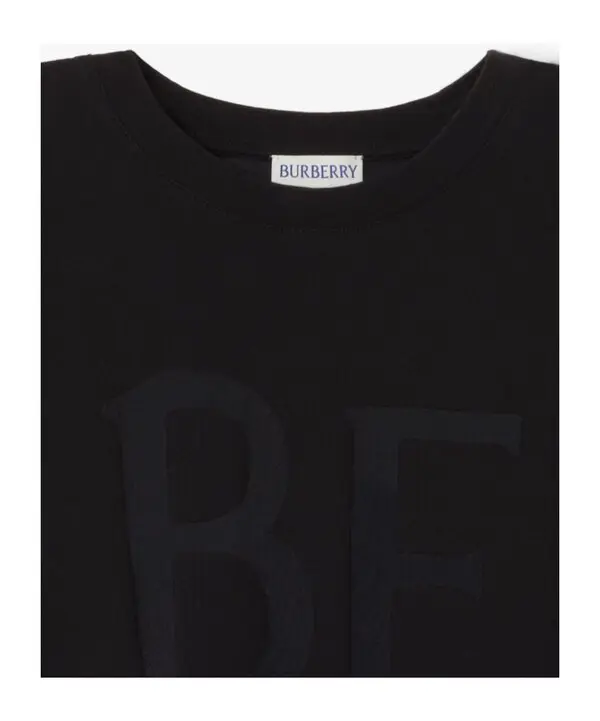 Burberry Logo Cotton Blend T-shirt