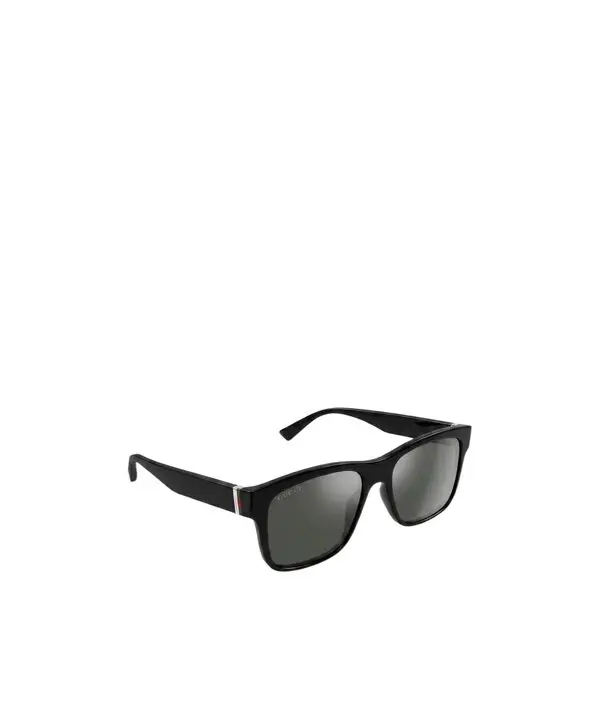 Gucci Rectangular Frame Sunglasses - Black