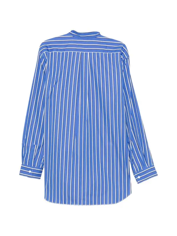 Comme Des Garçons Striped Cotton Shirt