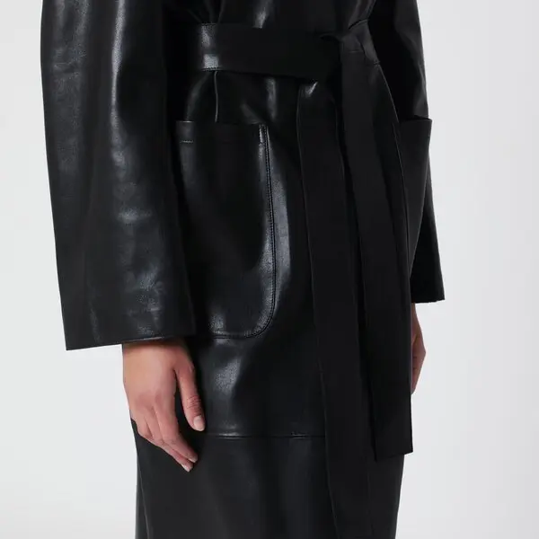 Nour Hammour Belted Coat