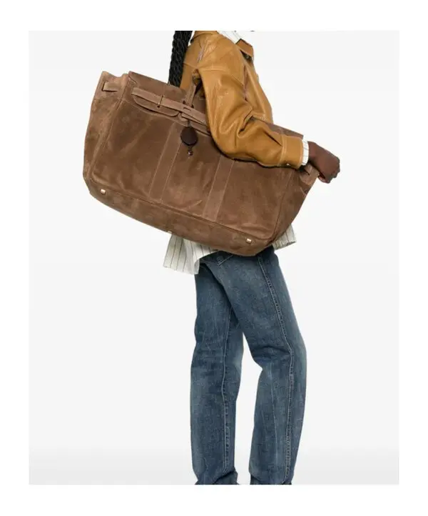 Brunello Cucinelli Suede Tote Bag