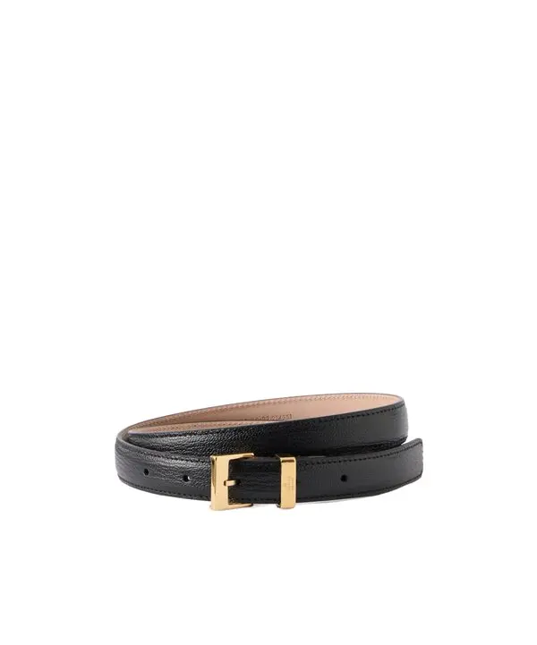 Gucci Leather Pin Buckle Belt - Black