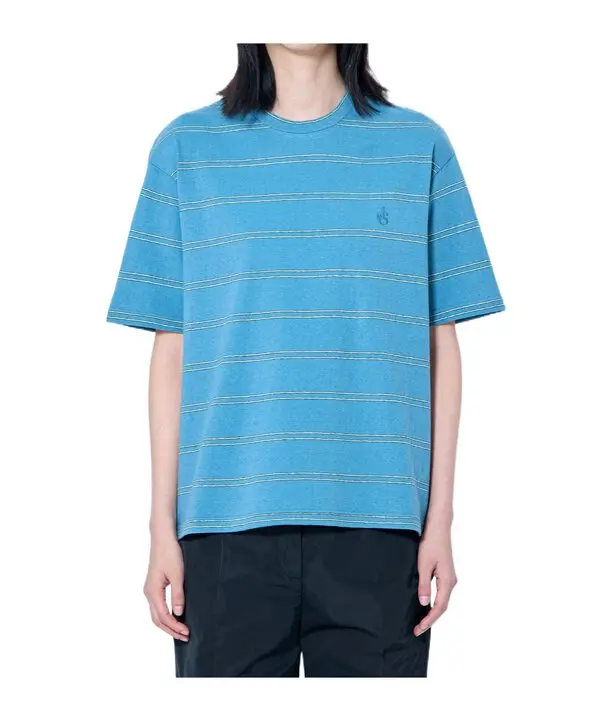 JIL SANDER Striped Crewneck T-shirt