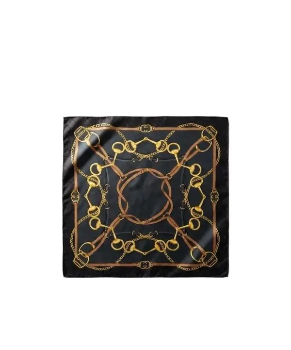 Gucci Printed Silk Crêpe Carr - Multicolor