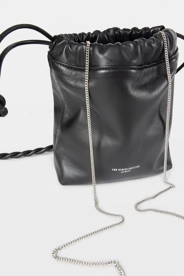 ANN DEMEULEMEESTER Medium Marilyn Knot Cross Body Bag