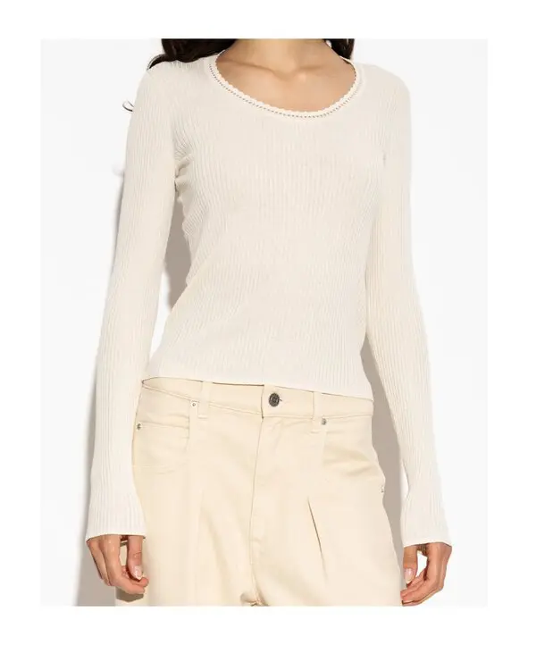 Isabel Marant Étoile Ribbed Long-sleeve Top