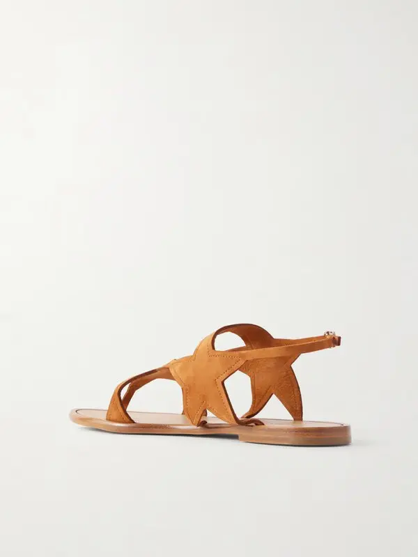 Gabriela Hearst Star-shaped Flat Sandals