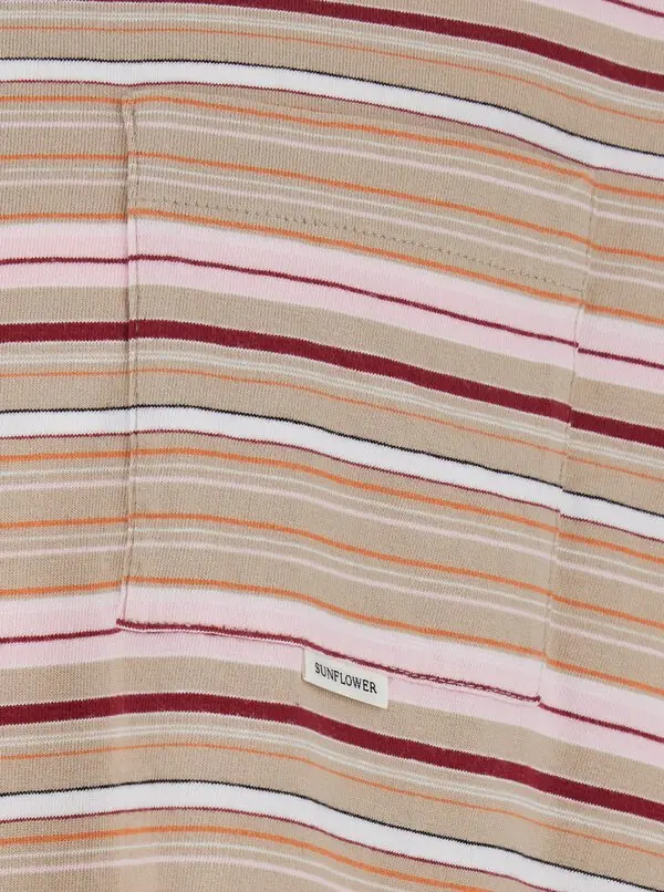 SUNFLOWER Stripe Ls Pocket T-shirt