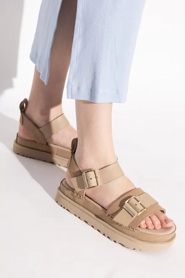 UGG Goldenstar Villa Buckled Sandals - Brown