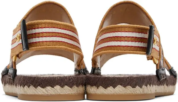 Valentino Garavani Round-toe Flat Sandals